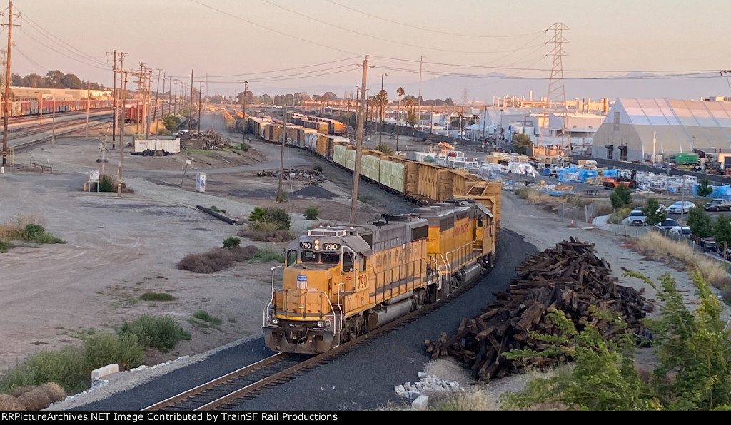 UP 790 Leads the LRB50 23